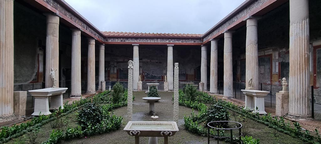 Peristyle Garden House Of The Vettii
